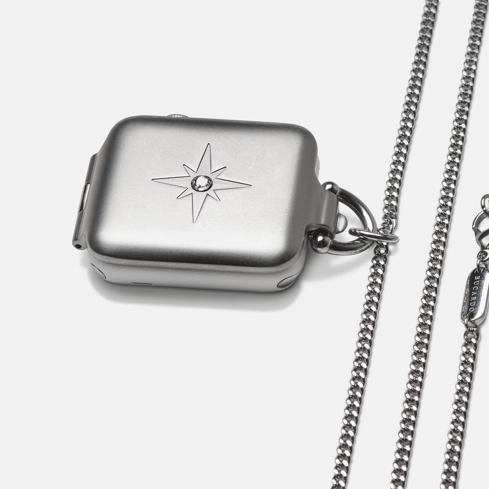 Silver Starburst Locket for Apple Watch – Bucardo